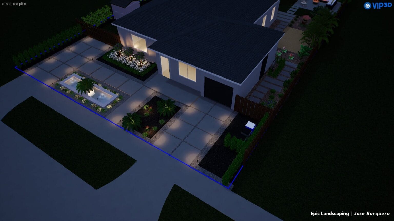 Professional 3D Design - EPIC Landscaping