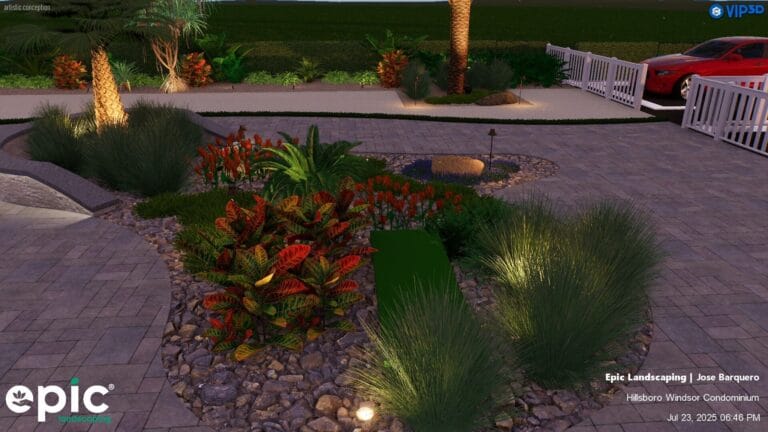 Landscape Proposal for South and North side of Hillsboro Windsor - EPIC Landscaping